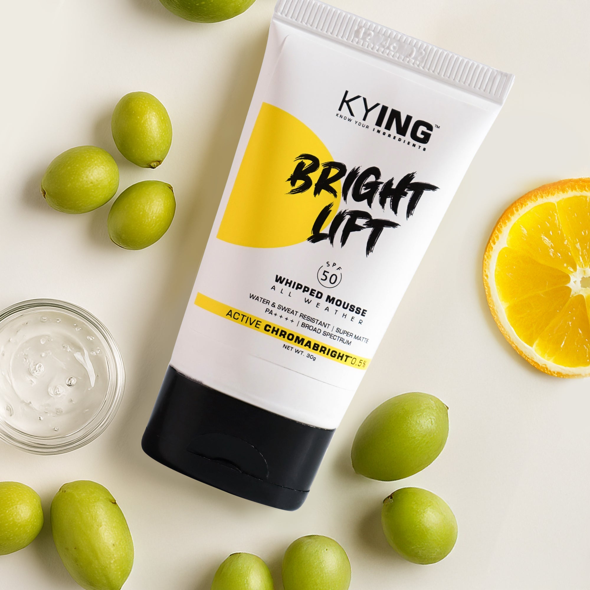 KYING Bright Lift SPF50 Whipped Mousse 30g