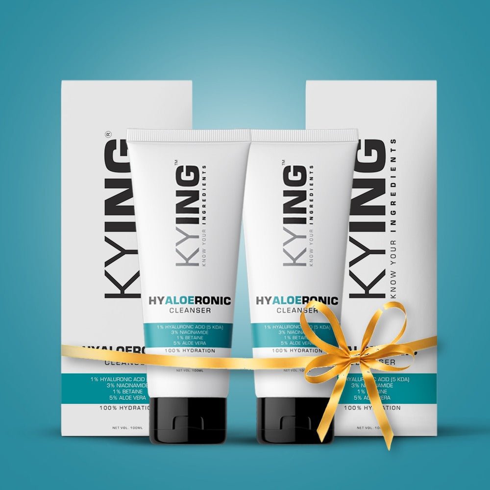 KYING Hyaloeronic Face Cleanser, 100ml Pack - Set of 2
